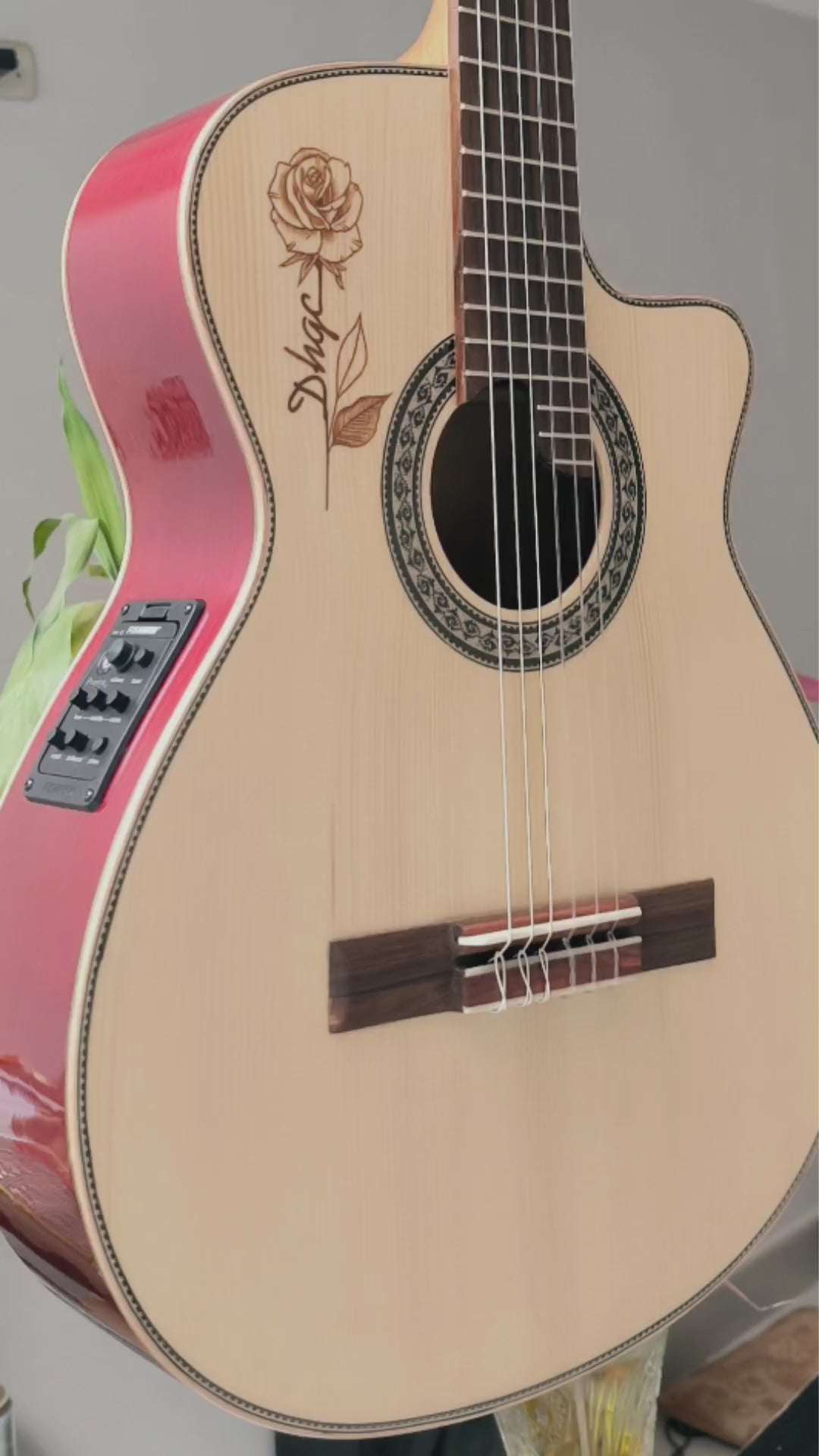 Guitarra Andina Deluxe Electroacústica Caoba Fishman Presys | Guitarras ...